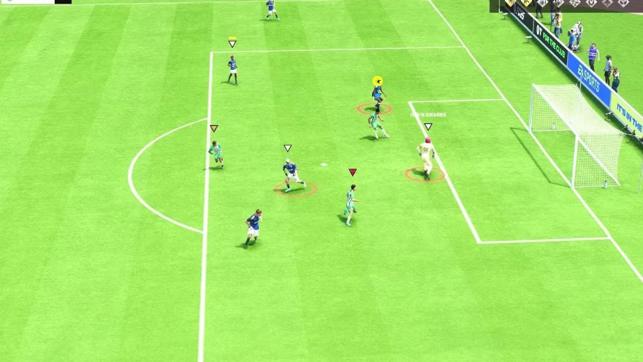 Sliding tackle goal in FC25 Clubs - YouTube