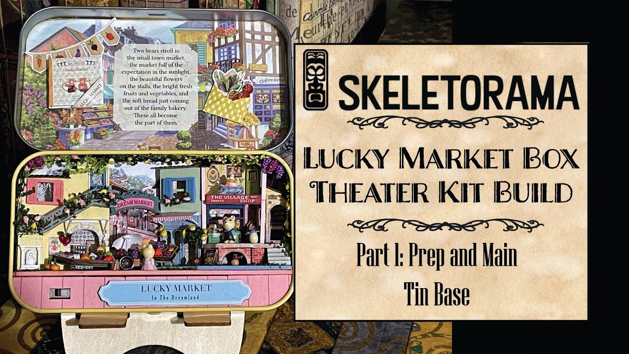 Full Walkthrough of Lucky Market Box Theater Kit Part 1: Prep and Main ...