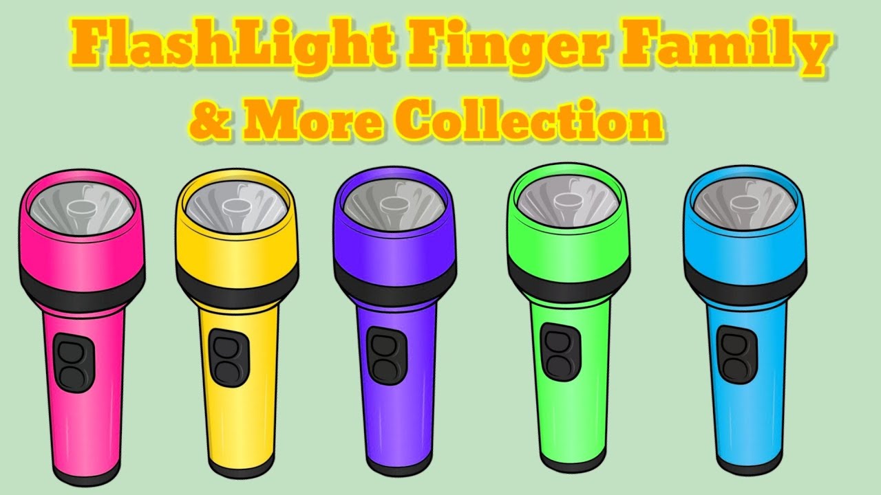 flashlight finger family Collection |flash light Finger Family Song ...