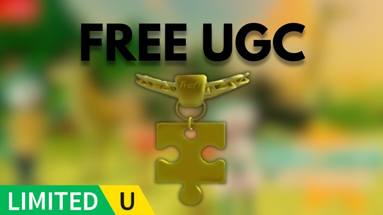 How To Get "Trefl Chain" Free Limited UGC In Roblox - YouTube