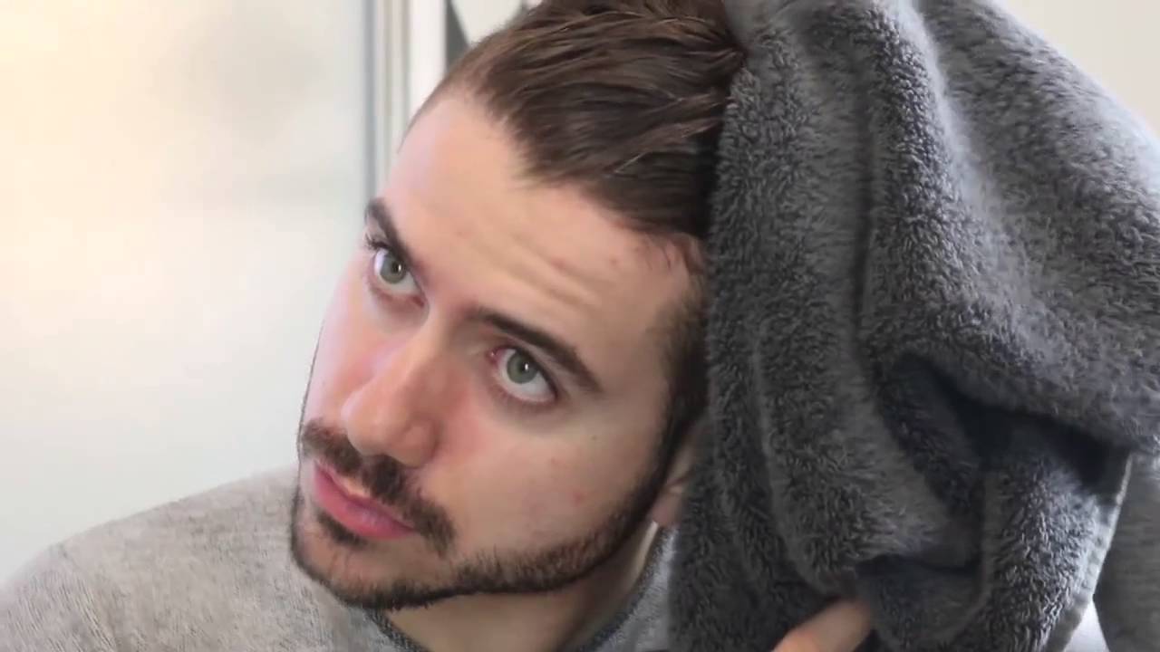 HEALTHY HAIR TIPS FOR MEN MEN'S HAIR CARE ALEX COSTA VERY NICE VIDEO ...