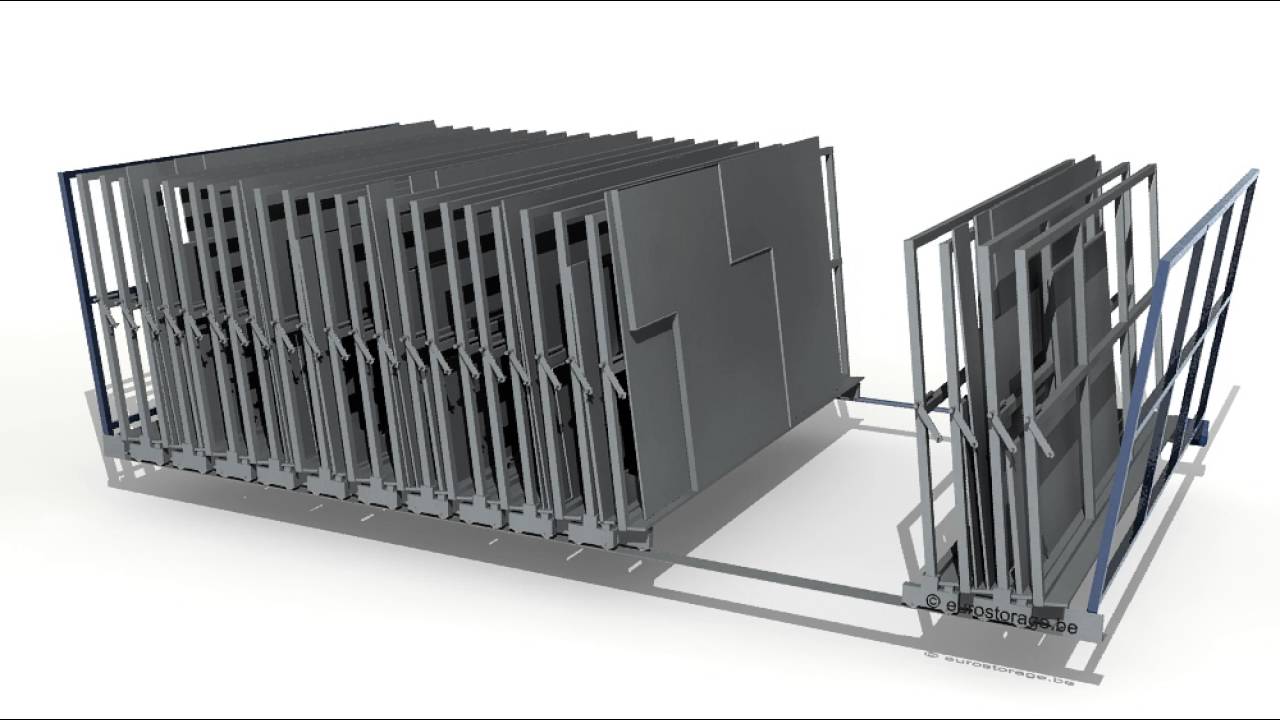 Mobile frame rack manual - 3D video - YouTube