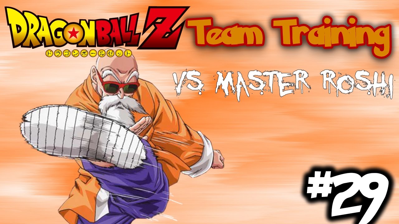 GYM BATTLE VS MASTER ROSHI | Dragonball Z: Team Training - Part 29 ...