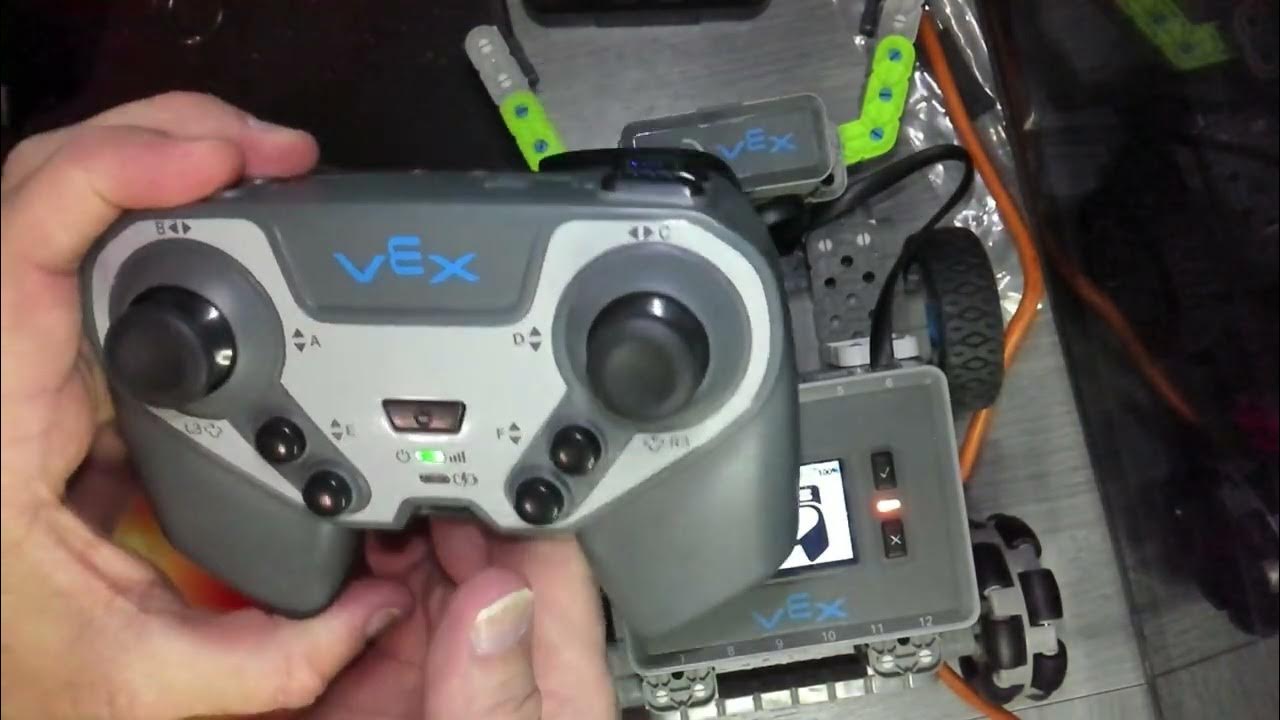 How to pair the Vex IQ Generation 2 Brain and Controller - YouTube