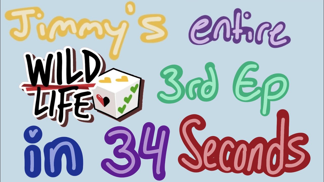 Jimmy's 3rd Wild Life Episode In 34 Seconds - YouTube