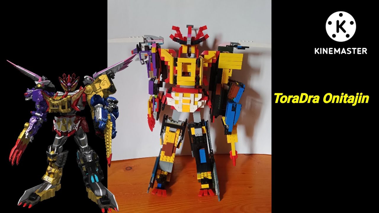 [827] Lego Avataro Sentai DonBrother / ToraDra Onitajin - YouTube