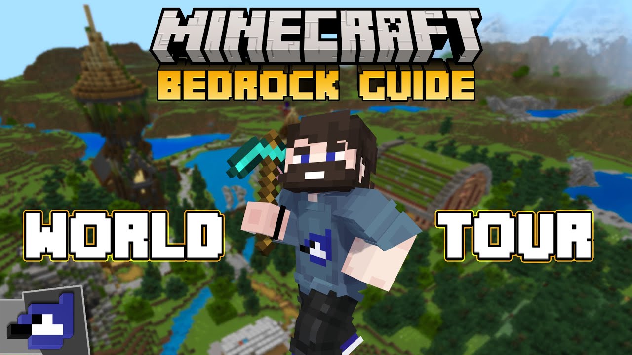 WORLD TOUR! The Bedrock Guide So Far! | Minecraft Bedrock Guide 1.20 ...