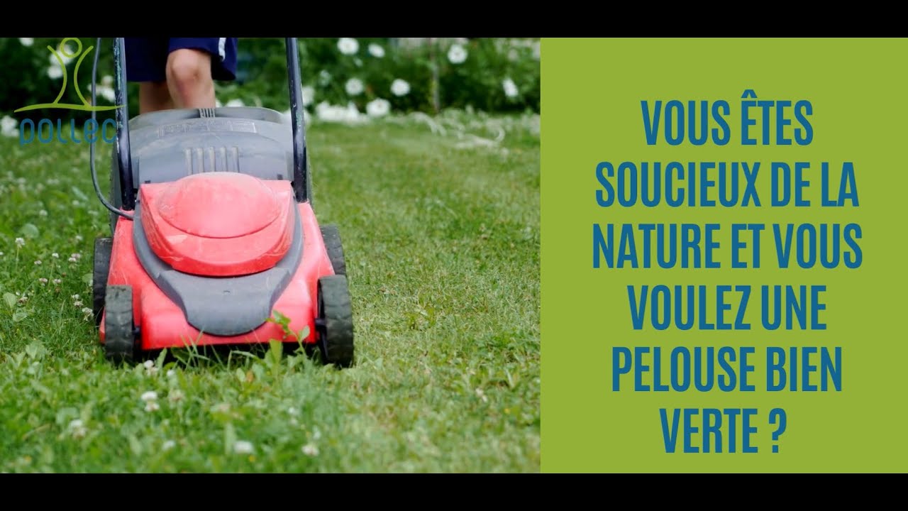POLLEC | Tonte différenciée - YouTube