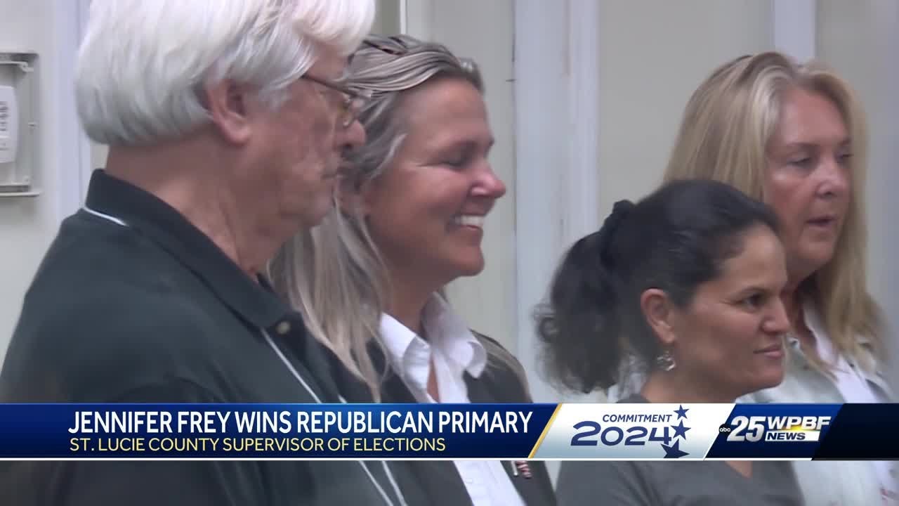 Jennifer Frey wins Republican nomination for St. Lucie County ...