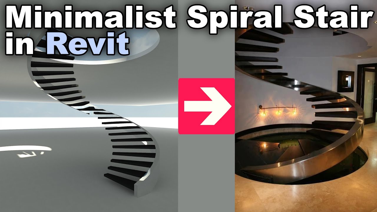 Minimalist Spiral Stairs In Revit Tutorial YouTube minimalist-spiral-stairs-in-revit-tutorial-youtube