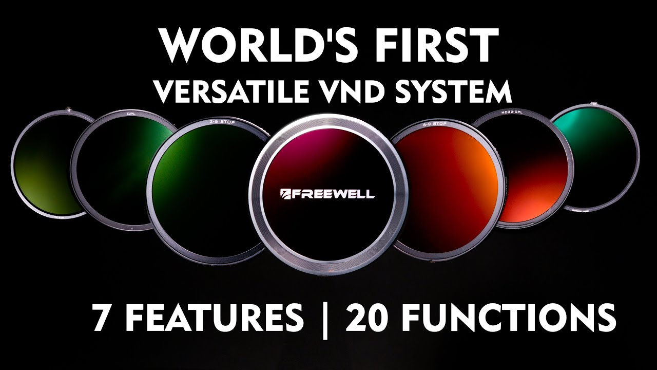 Meet World's 1st Versatile Magnetic VND Camera Filter - YouTube