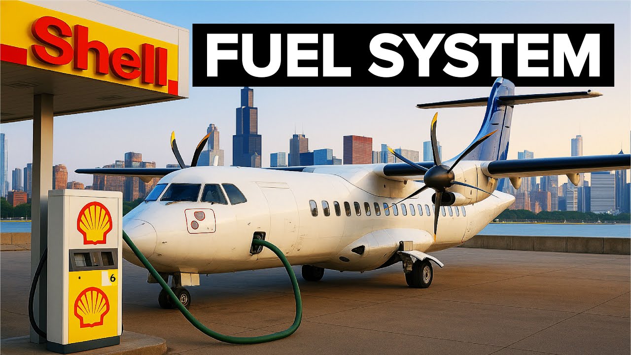 Fuel System - EVERYTHING You Need To Know Explained! ATR 72 500 - ATA ...