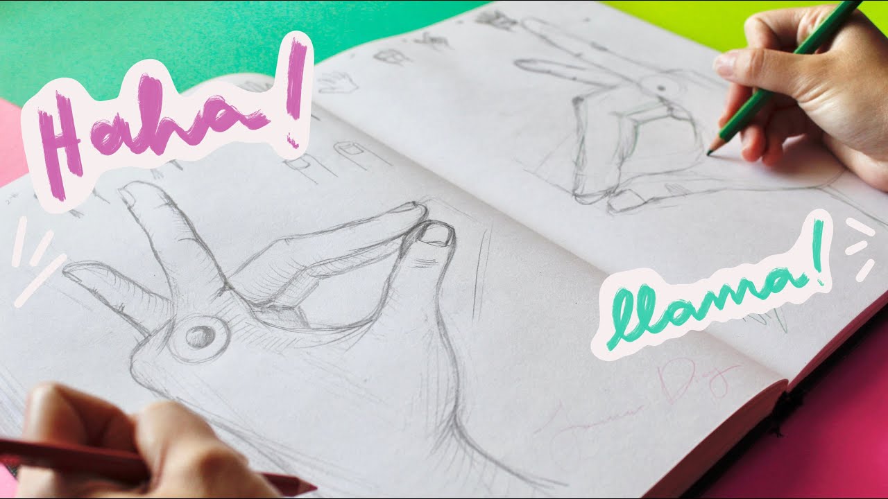 Practice Drawing Hands w/ Us | w/TIPS & TRICKS 🏼 🏼 - YouTube