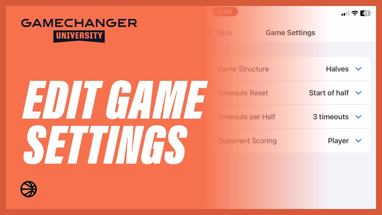 Game Settings | GameChanger University - YouTube