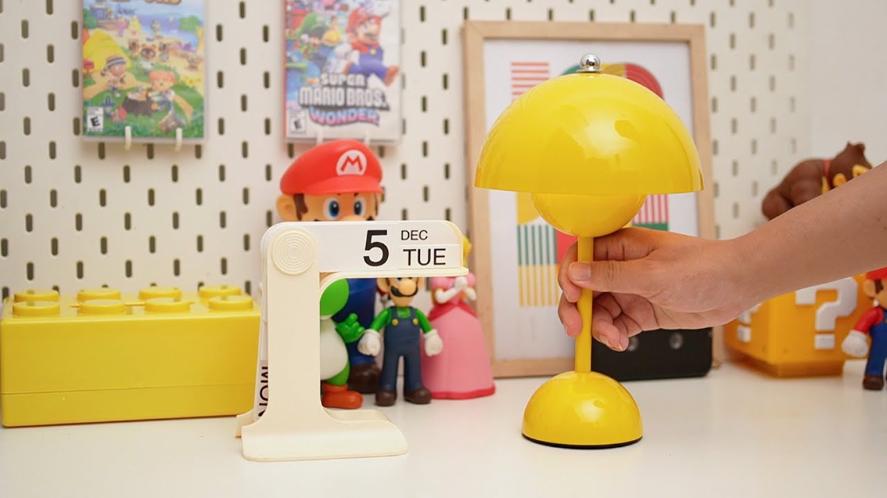 Mid-Century Modern Lamp & Calendar Unboxing | Affordable Christmas ...