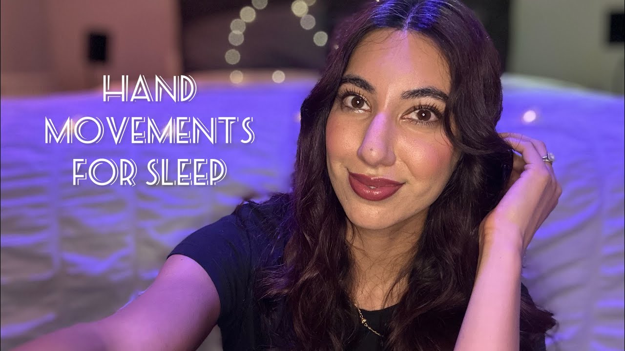 ASMR Hypnotising Hand Movements & Air Tracing for Sleep and Tingles ...