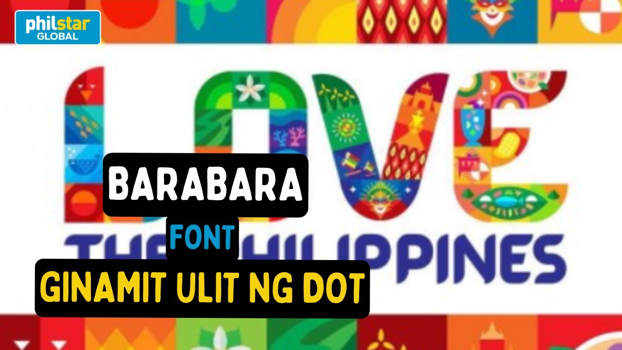 DOT bakit ginamit pa rin ang Barabara font? - YouTube