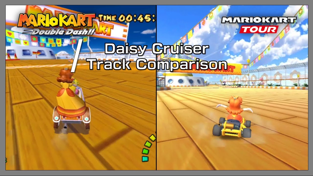 MK:DD & MKT Daisy Cruiser Track Comparison - YouTube