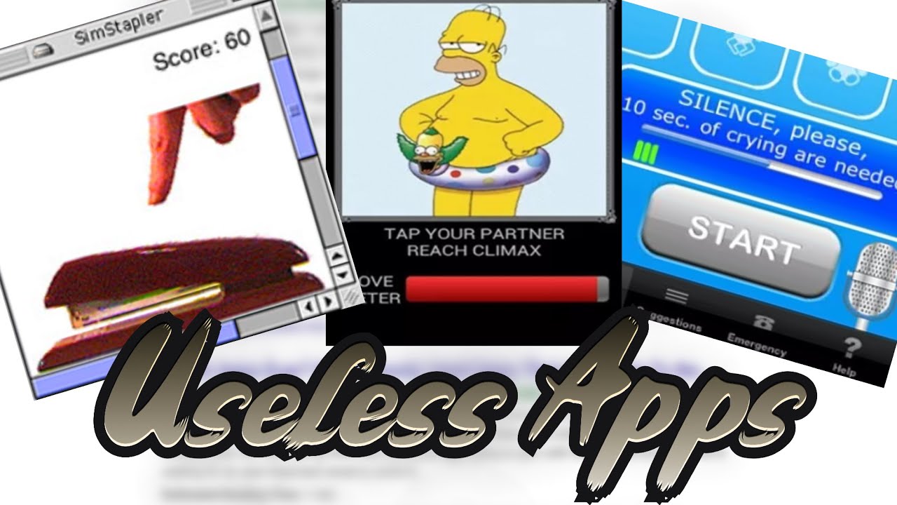 The worst apps that are useless - YouTube