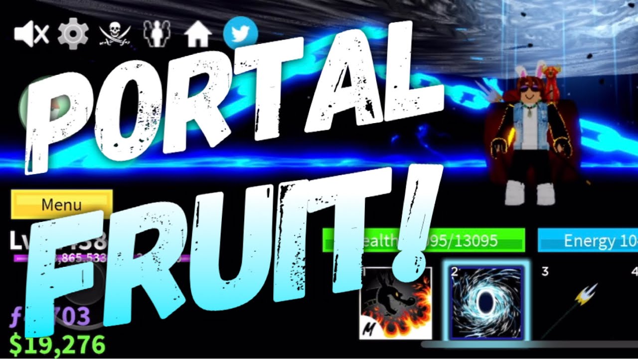 Showcase of Portal Fruit! Roblox Bloxfruits - YouTube