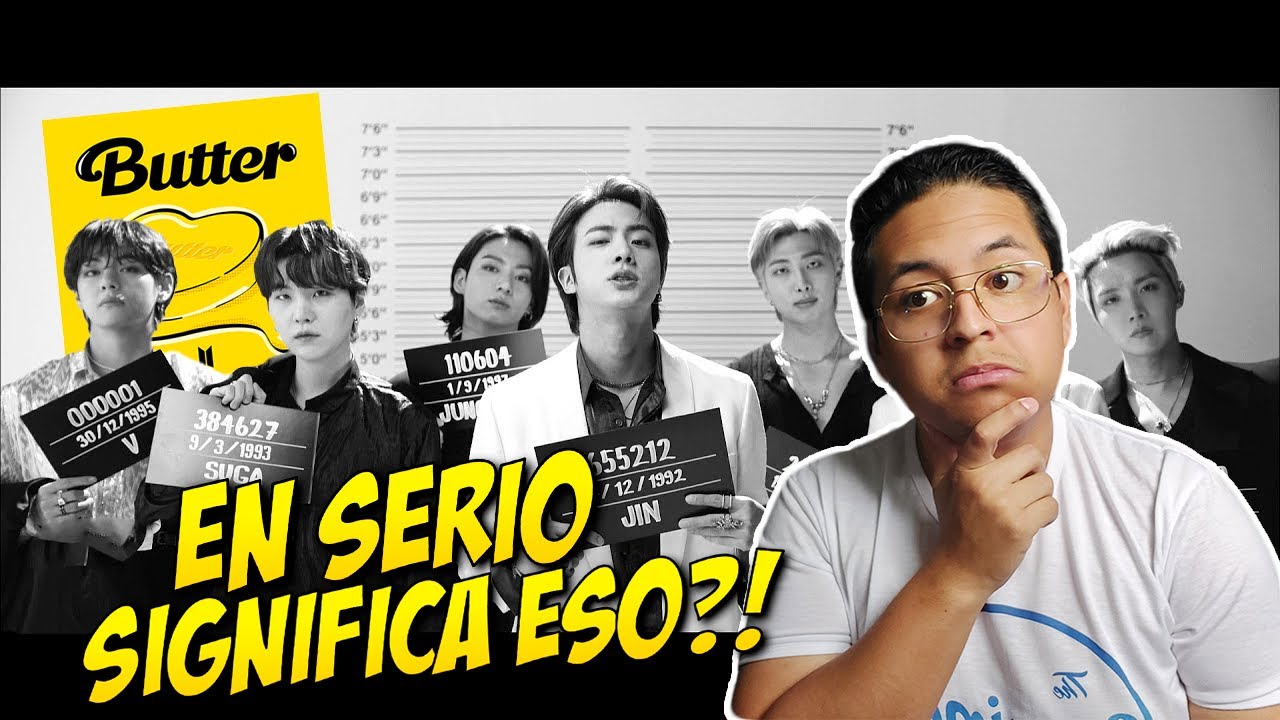 BTS - Butter Significado del MV REACCION y ANALISIS! - YouTube