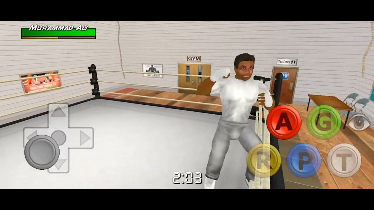 Wrestling Empire: Muhammad Ali Shadow Boxing - YouTube