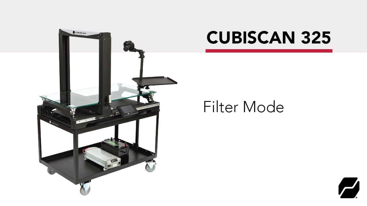Cubiscan 325 and Cubiscan 25 Filter Feature Tutorial - YouTube