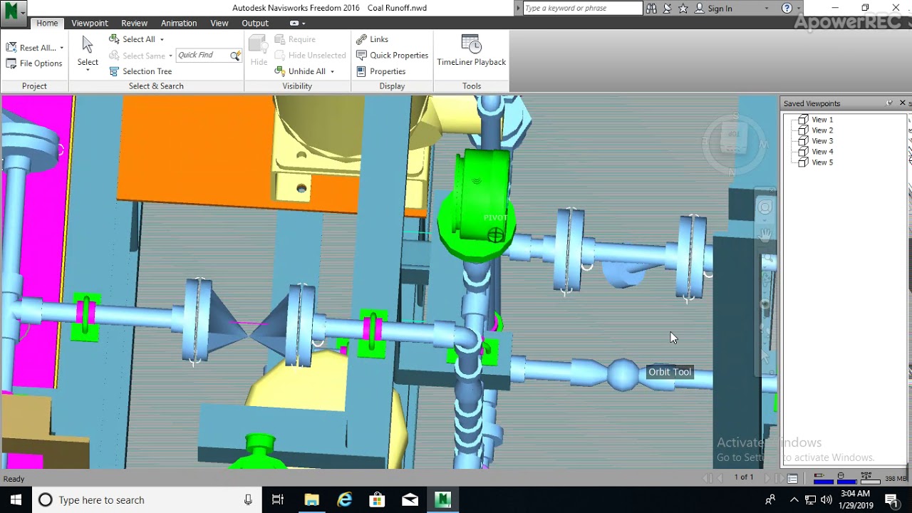NavisWorks Software Untuk Menampilkan Gambar Konstruksi 3 Dimensi - YouTube