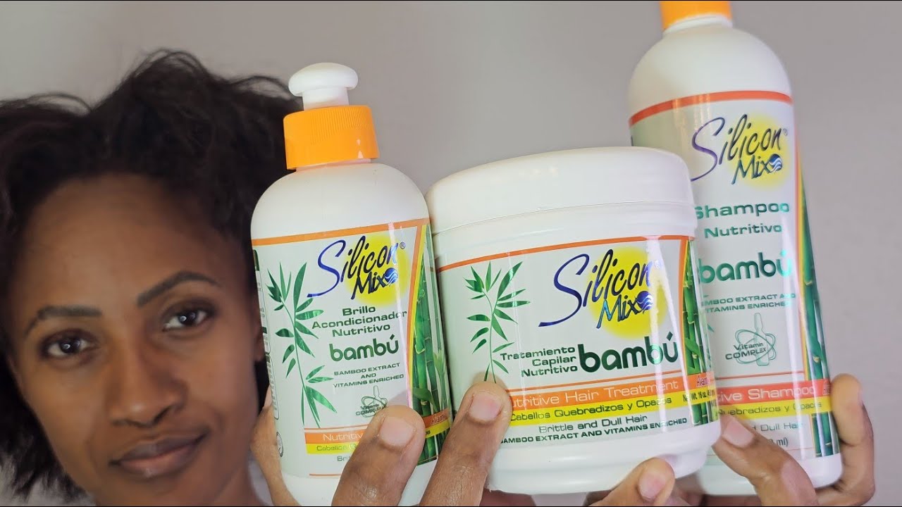 Deep Conditioner On Relaxed Hair ...But I'm Unwell | Silicon Mix ...