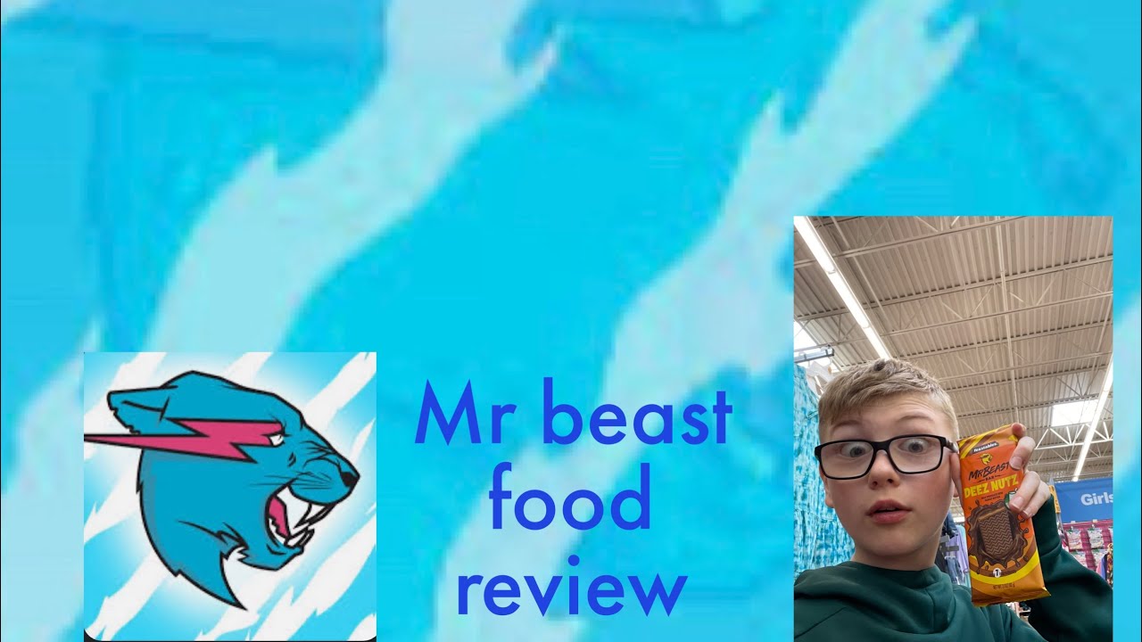 Mr beast food review. - YouTube