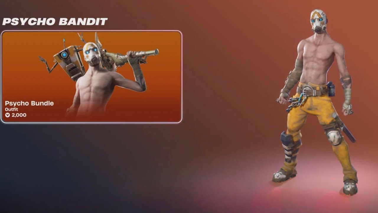 Fortnite item shop review 4/28/25 (psycho bandit returns and a new ...
