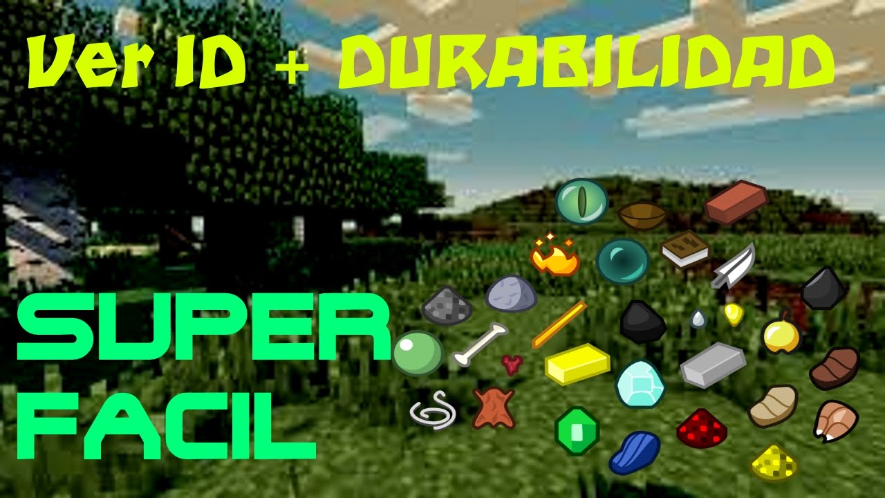 ¿Cómo se encuentra el ID de un objeto en Minecraft? - UDOE