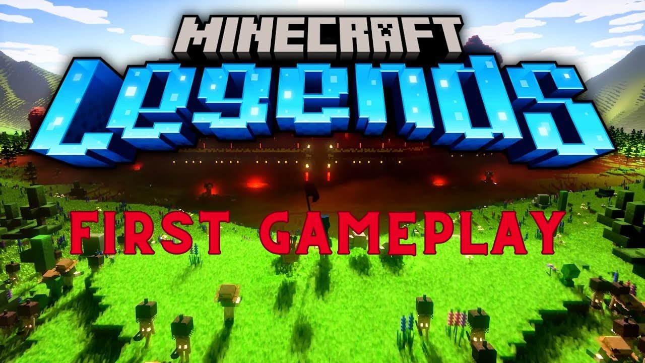 Minecraft Legends - First Gameplay - YouTube