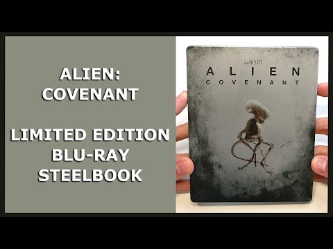 ALIEN: COVENANT - LIMITED BLU-RAY STEELBOOK UNBOXING