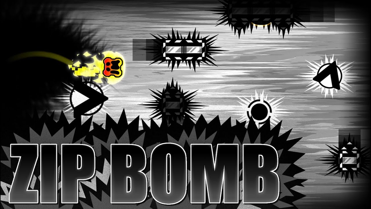 ZIP BOMB (Unrated Insane Demon) || Geometry Dash [2.2] - YouTube