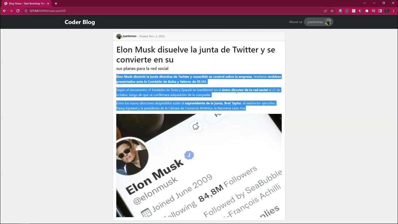 Proyecto final de CoderHouse Python 2022 - YouTube