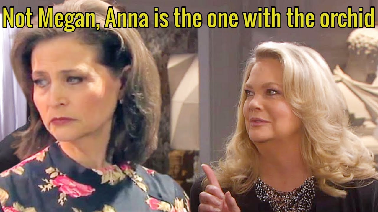 Not Megan, Anna is the one with the orchid Days of Our Lives Spoilers ...