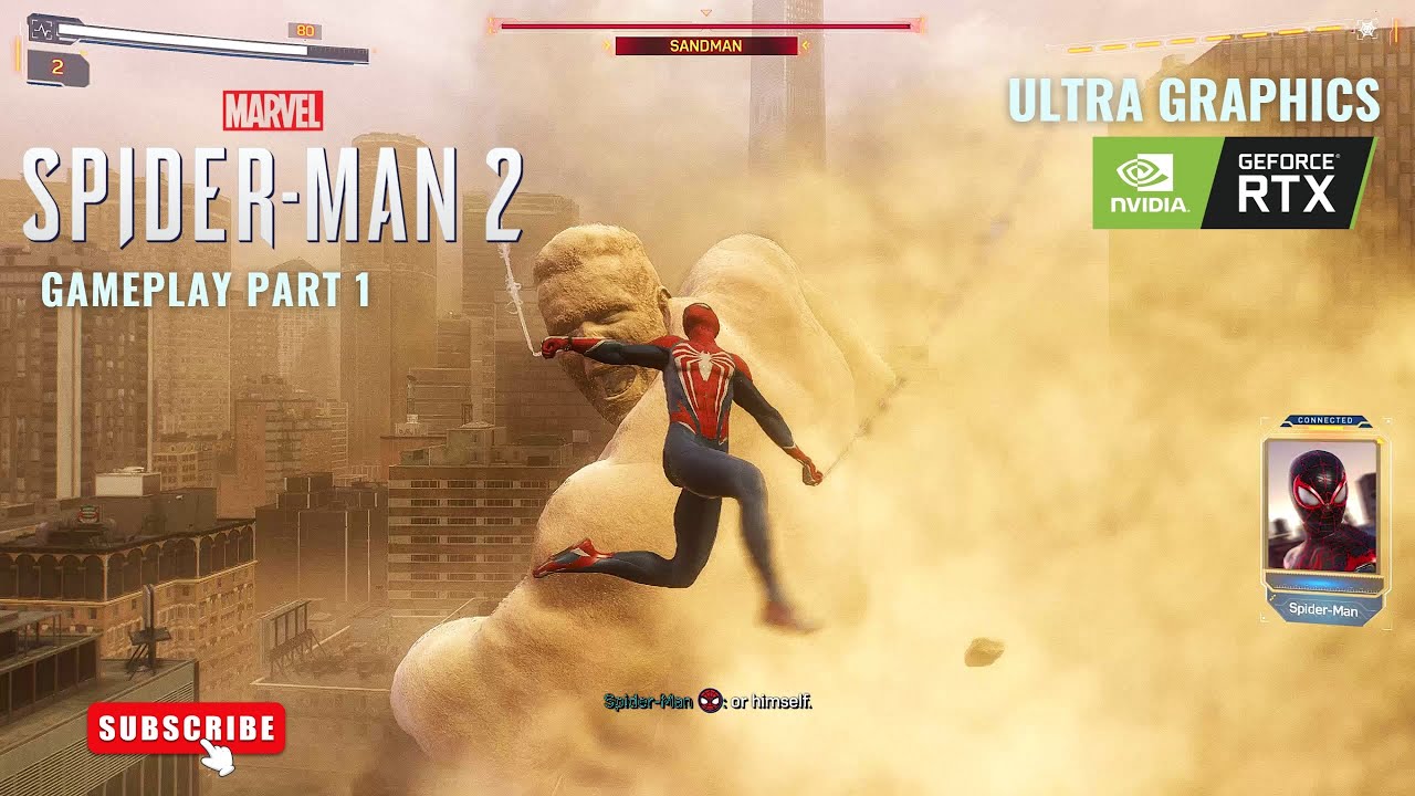 Marvels Spider Man 2 Gameplay Immersive Ultra Graphics Settings - PART ...