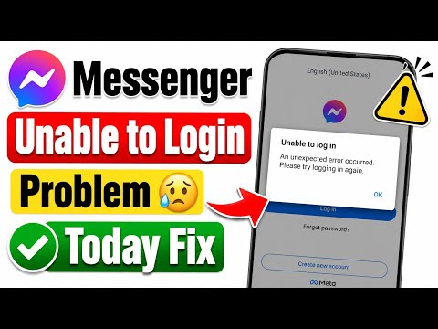 Facebook | Messenger | Instagram Unable to login an unexpected error occurred.Please try again 2026