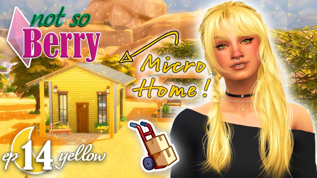 Moving Into A Tiny Home! | YELLOW #14 🌙 NOT SO BERRY CHALLENGE | The ...