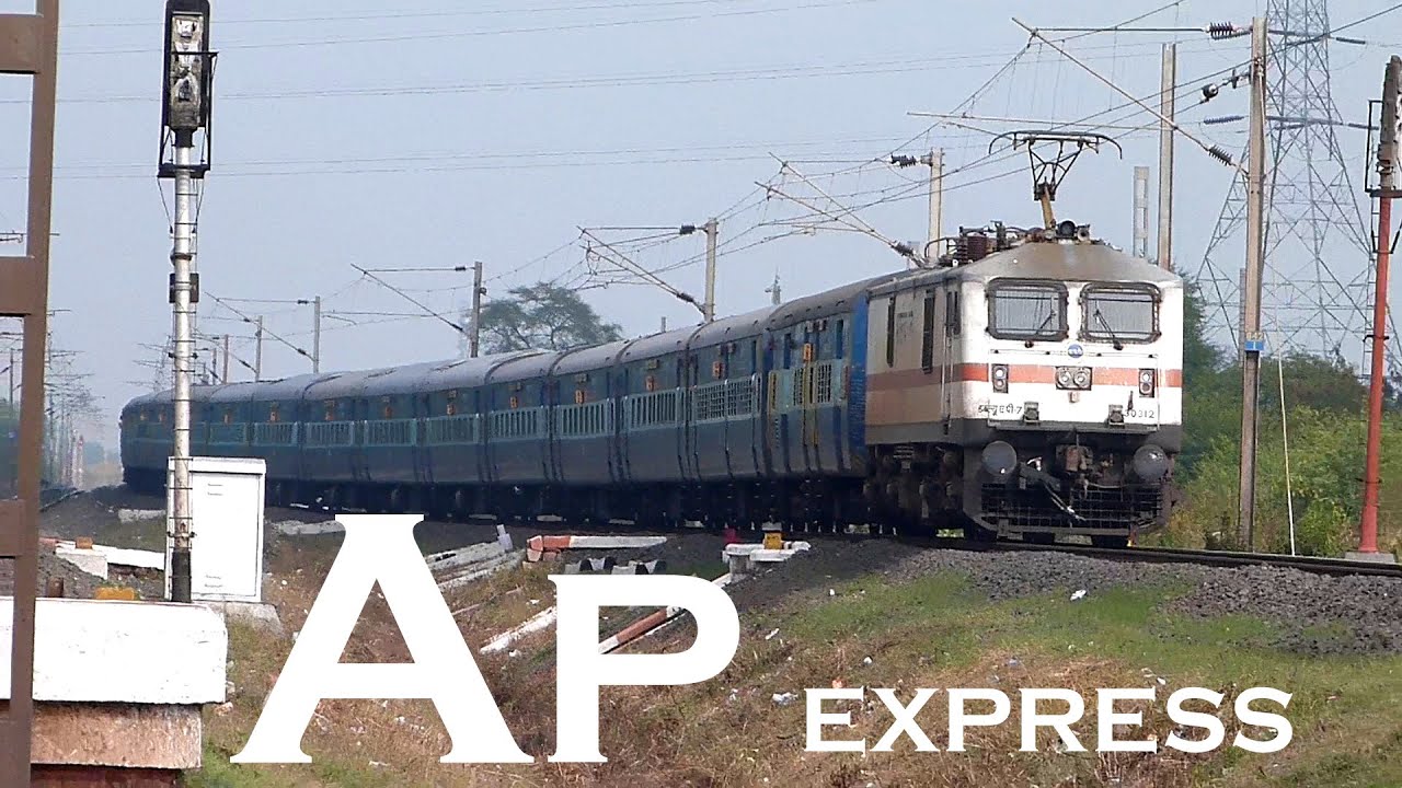 FRONT PANTOGRAPH UP WAP7 AP EXPRESS ! - YouTube