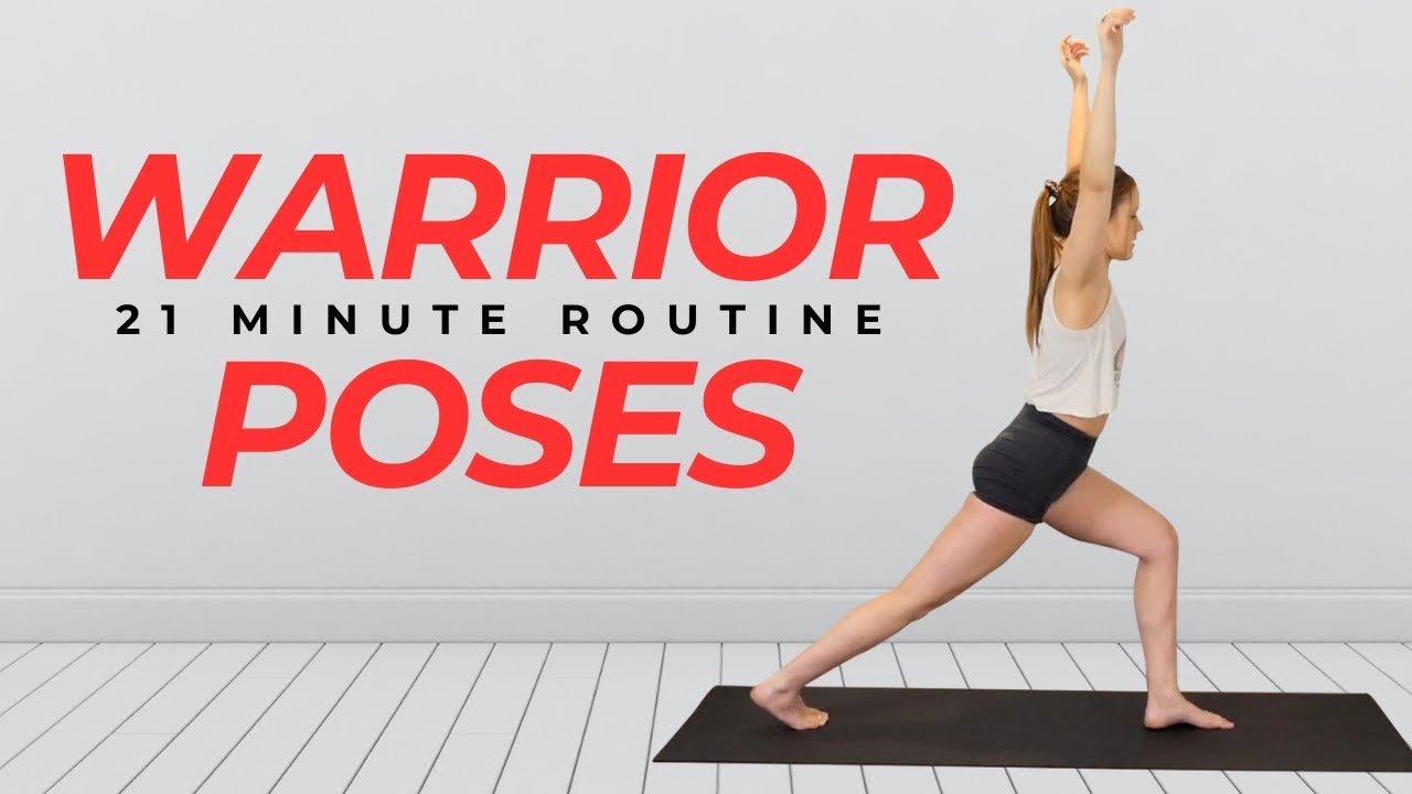 Are YOU a Warrior?! Best Yoga Routine for Warrior Poses with Arianna ...