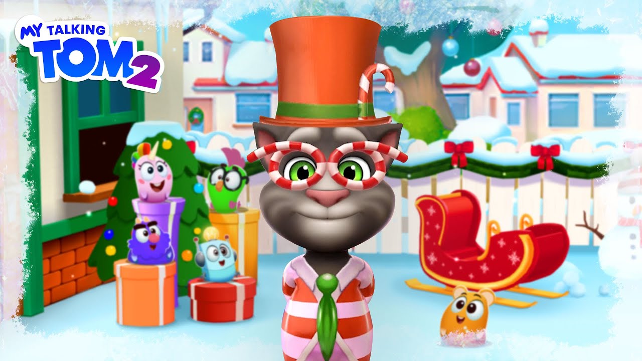 ️ Visit Winter Wonderland With Tom! ️ NEW My Talking Tom 2 Gameplay ...