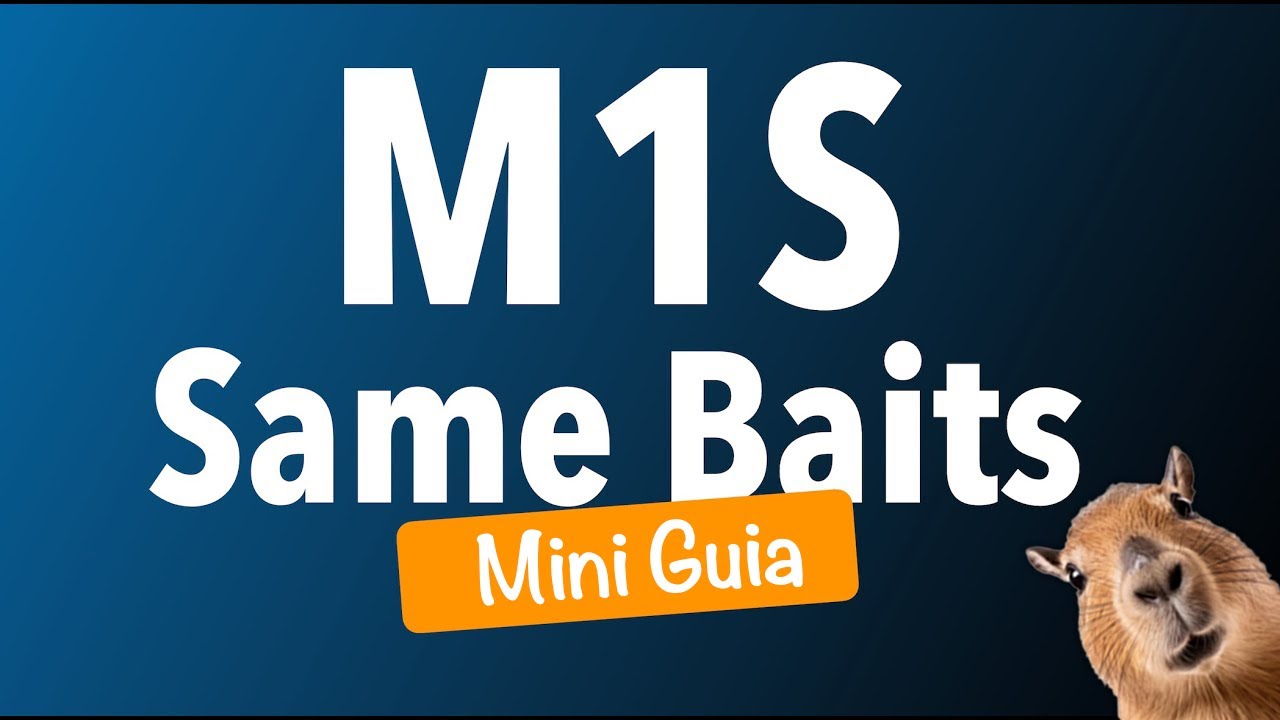 M1S Mini Guia Dublado Same Baits (Quadruple Crossing) - YouTube