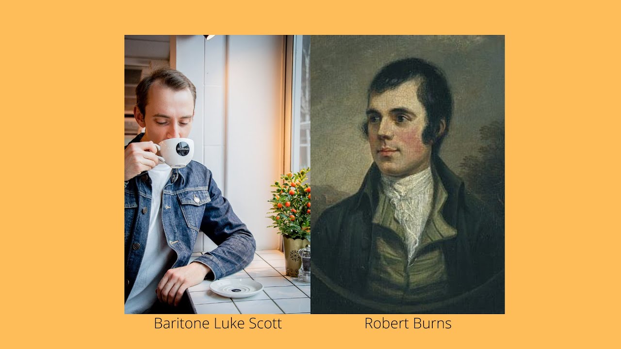 Ae fond kiss | Burns | Baritone Luke Scott & Fu (Lyrics) - YouTube