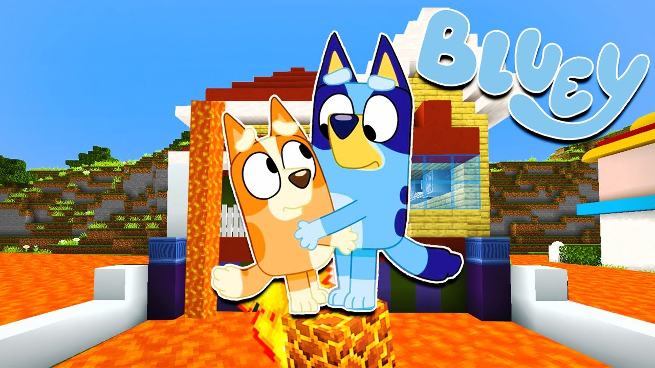 EL SUELO es LAVA con BLUEY y BINGO | Las Aventuras de BLUEY en ...