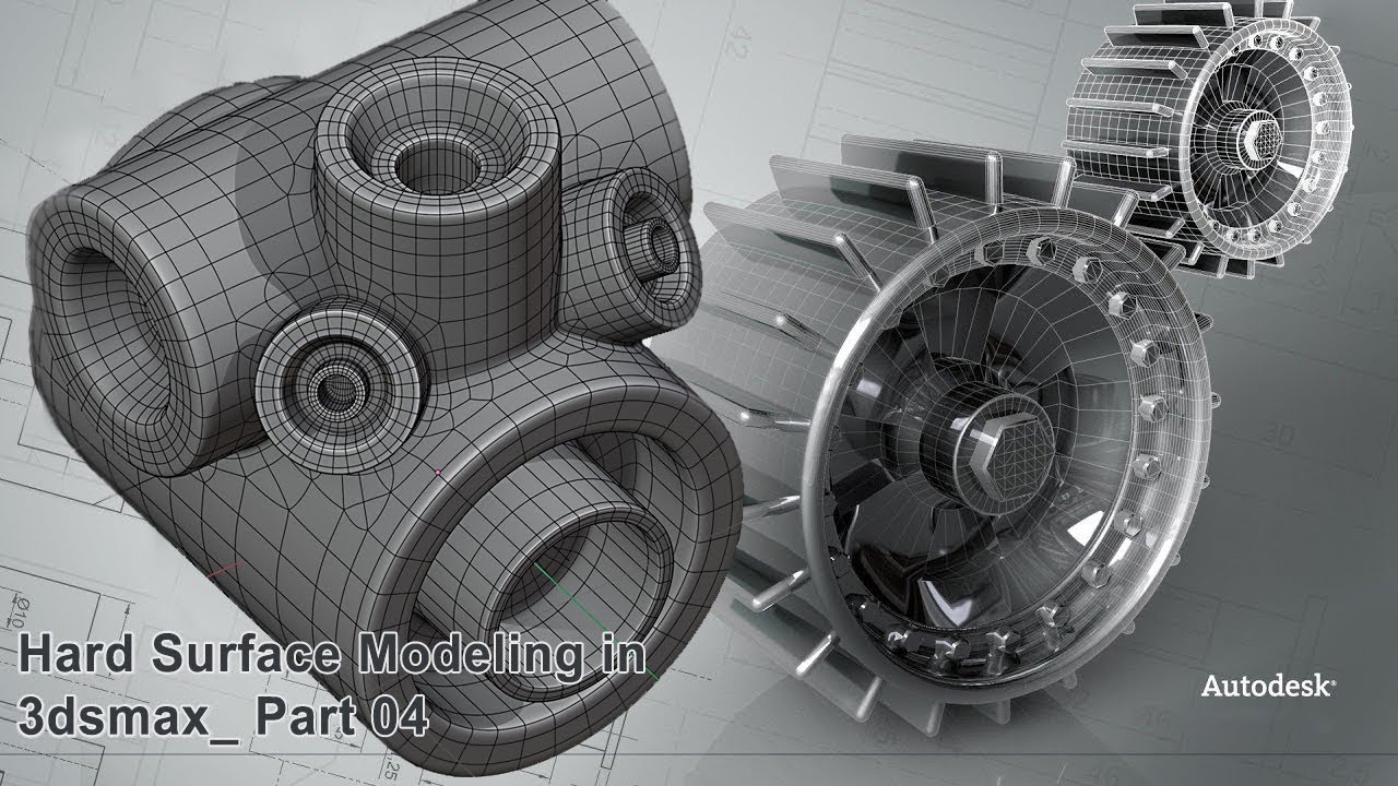 Hard Surface Modeling in Max Part_04 - YouTube