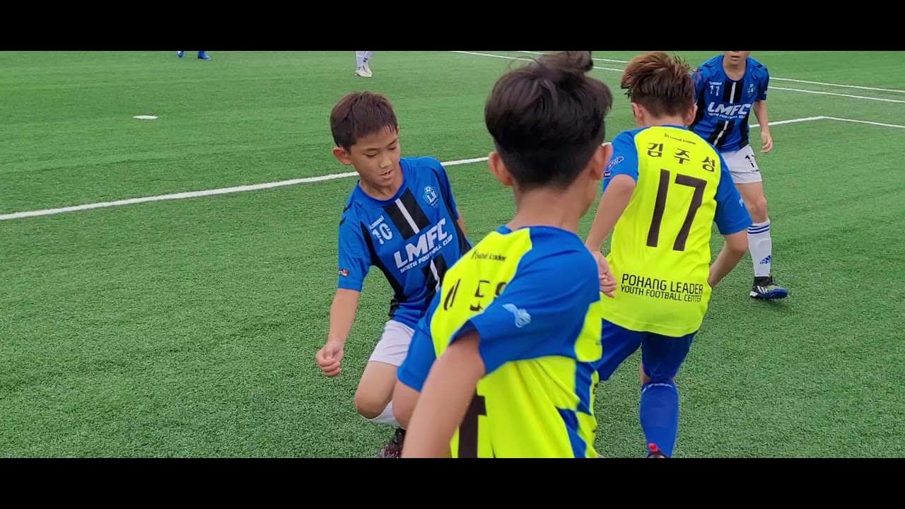 포항리더U10 vs 구미LMU10(9.25_2Q) - YouTube
