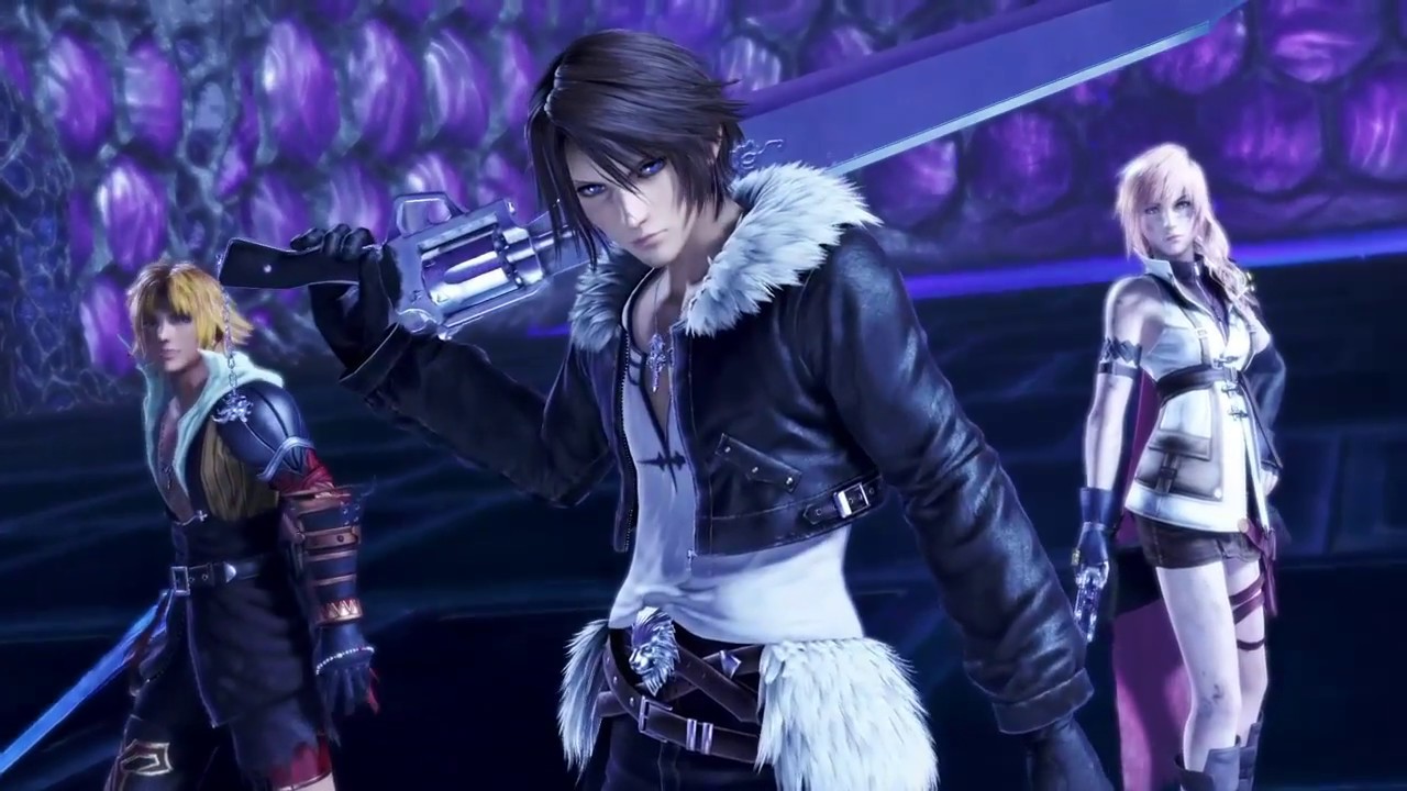Squall Tidus & Lightning Gauntlet mode | Dissidia Final Fantasy NT ...
