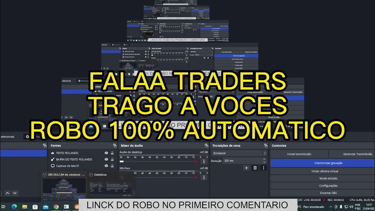 TOPWIN ROBO ENTRADA AUTOMATICA #iqoption #gains #dinheiro #robo - YouTube